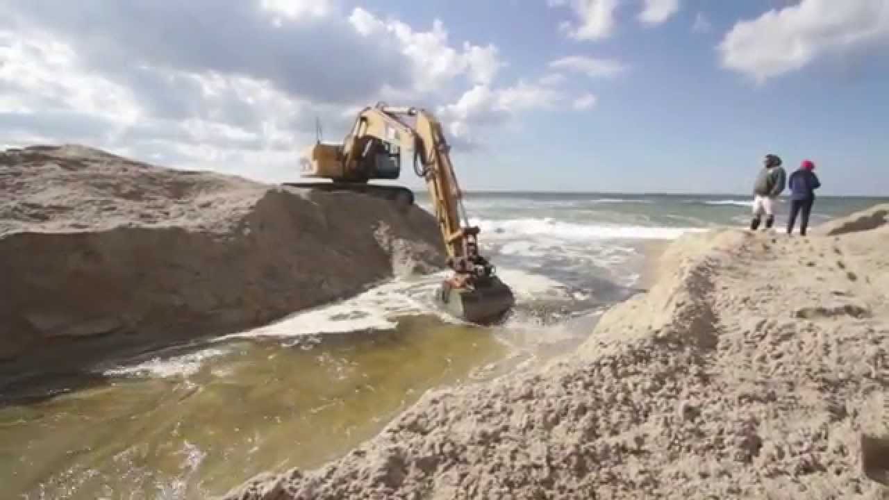 Hummock Pond Opening - YouTube