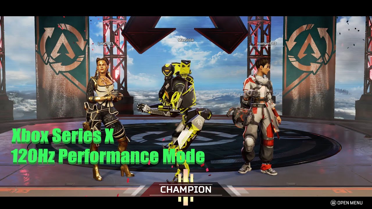 Apex Legends - Xbox Series X 120Hz Performance Mode - Season 20 Gun Run ...
