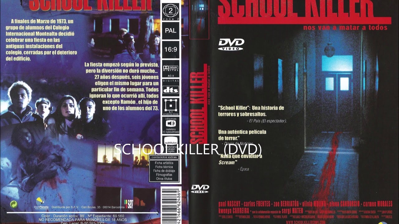 SCHOOL KILLER DVD - YouTube