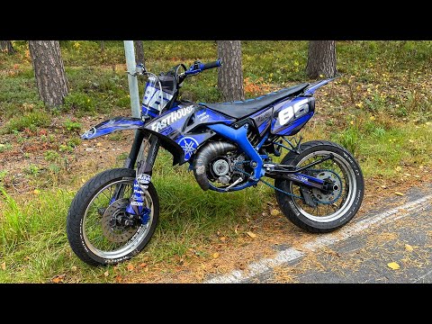 Yamaha DT 70cc 2Fast Wheelies - YouTube