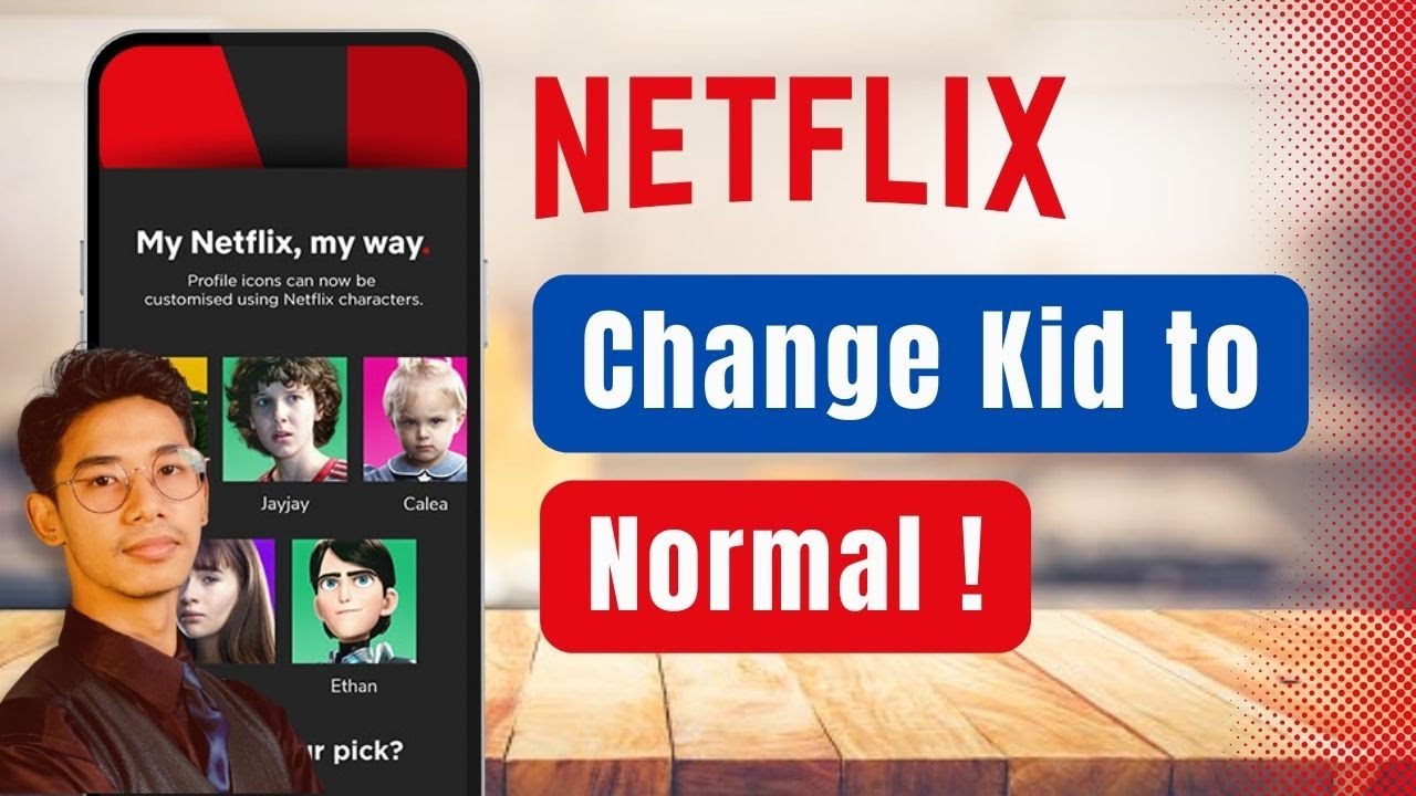 How to Change Netflix Kid to Normal ! - YouTube