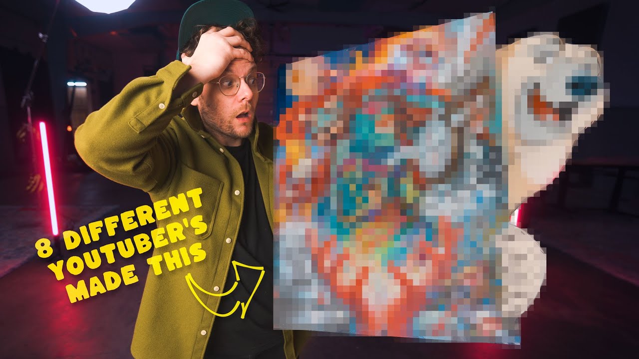 YouTube's Biggest Art Collab is FINALLY FINISHED! - YouTube