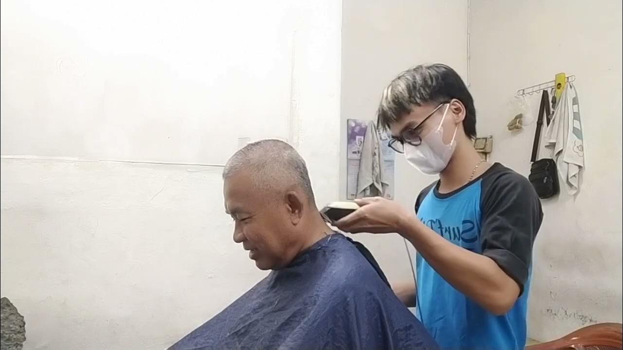 MODEL RAMBUT BOTUM.. Pake SEPATU NO 2_ALIAS(BOTAK TUMBUH) @Pangkas_rambut_riyan31 - YouTube
