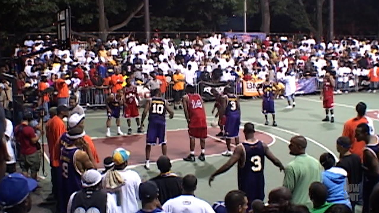 Rucker Classic basketball game NY vs LA 2004 - YouTube