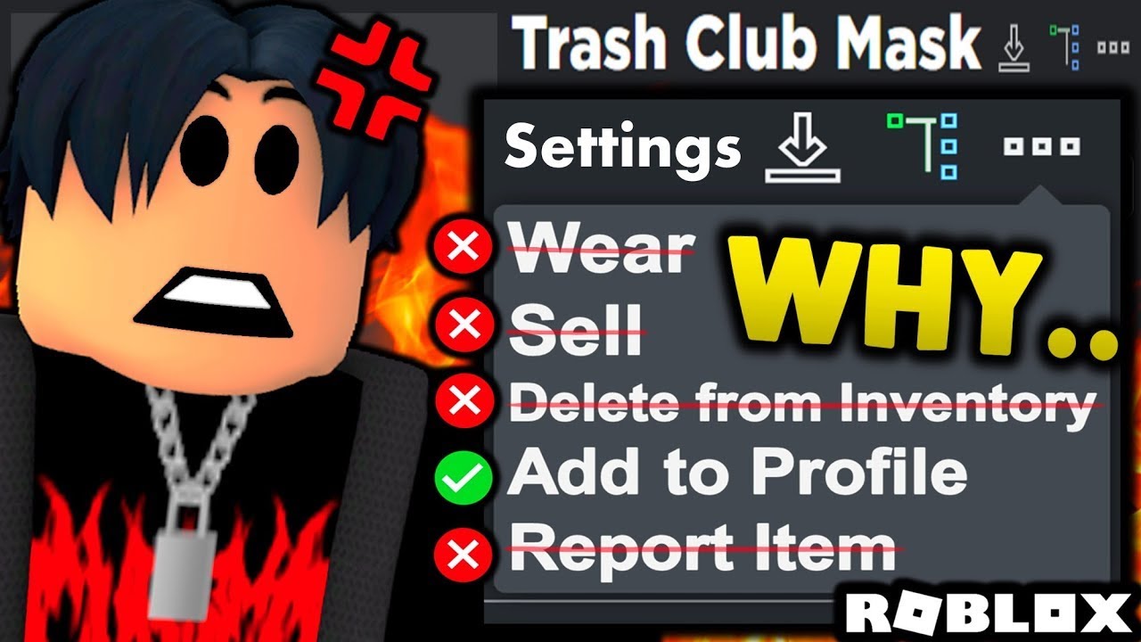 ROBLOX ITEMS THAT WILL GET YOU CANCELLED! - YouTube