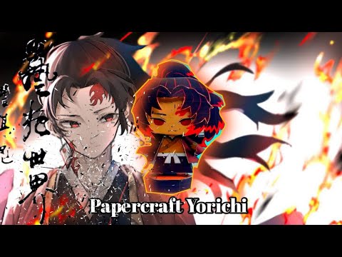 Papercraft Yoriichi Dari Kertas || Kimetsu No Yoiba - YouTube