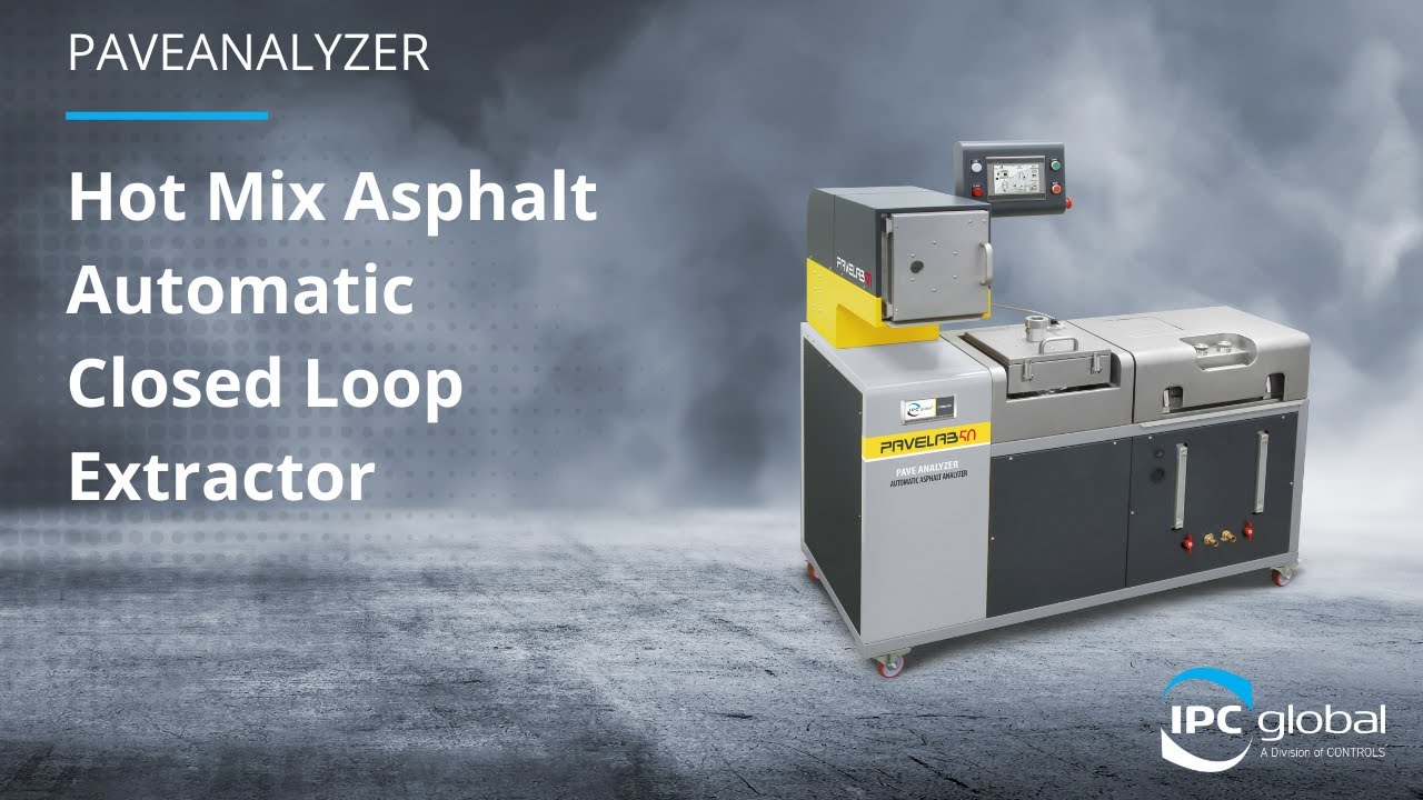 Hot Mix Asphalt Automatic Closed Loop Extractor — PaveAnalyzer - YouTube