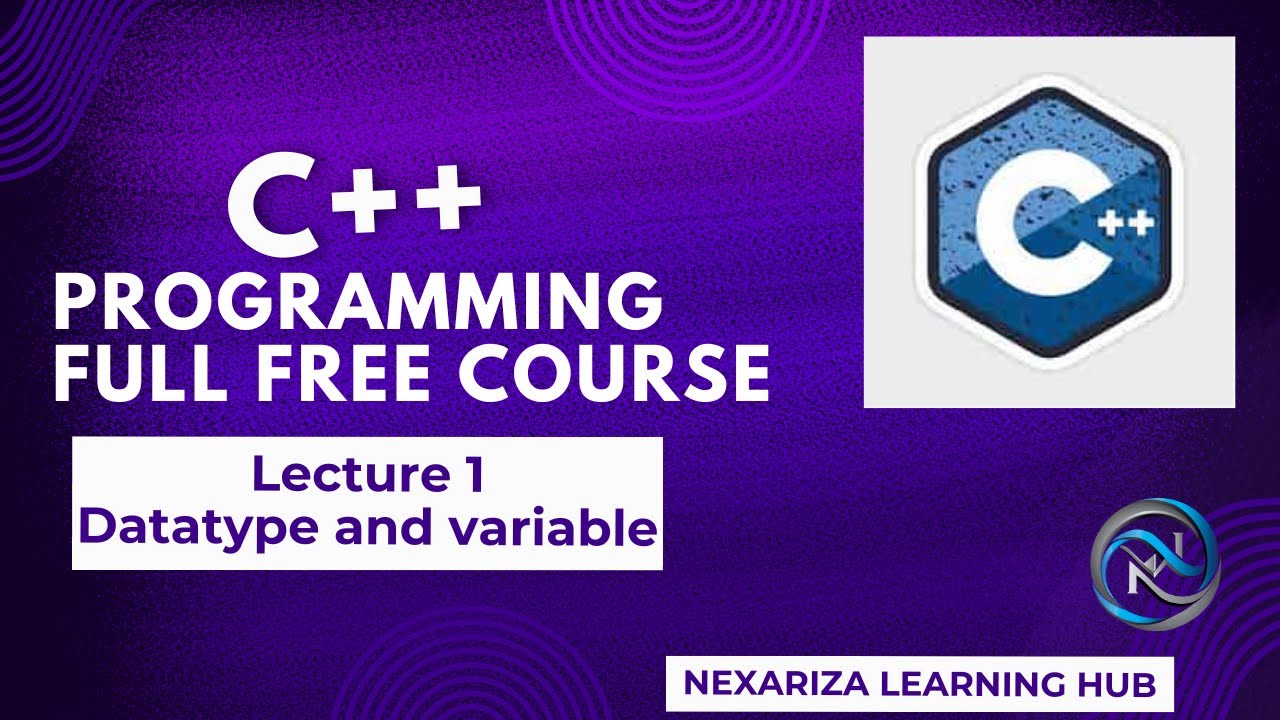 C Programming Lecture 1 Mastering Datatypes Variables And Comments 0560