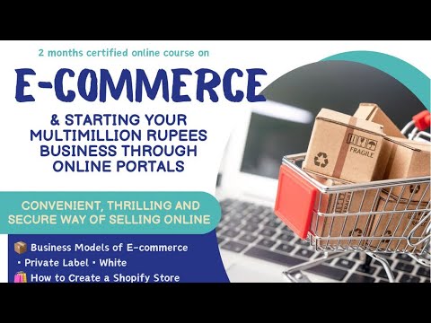 E-commerce course 1st demo class - YouTube