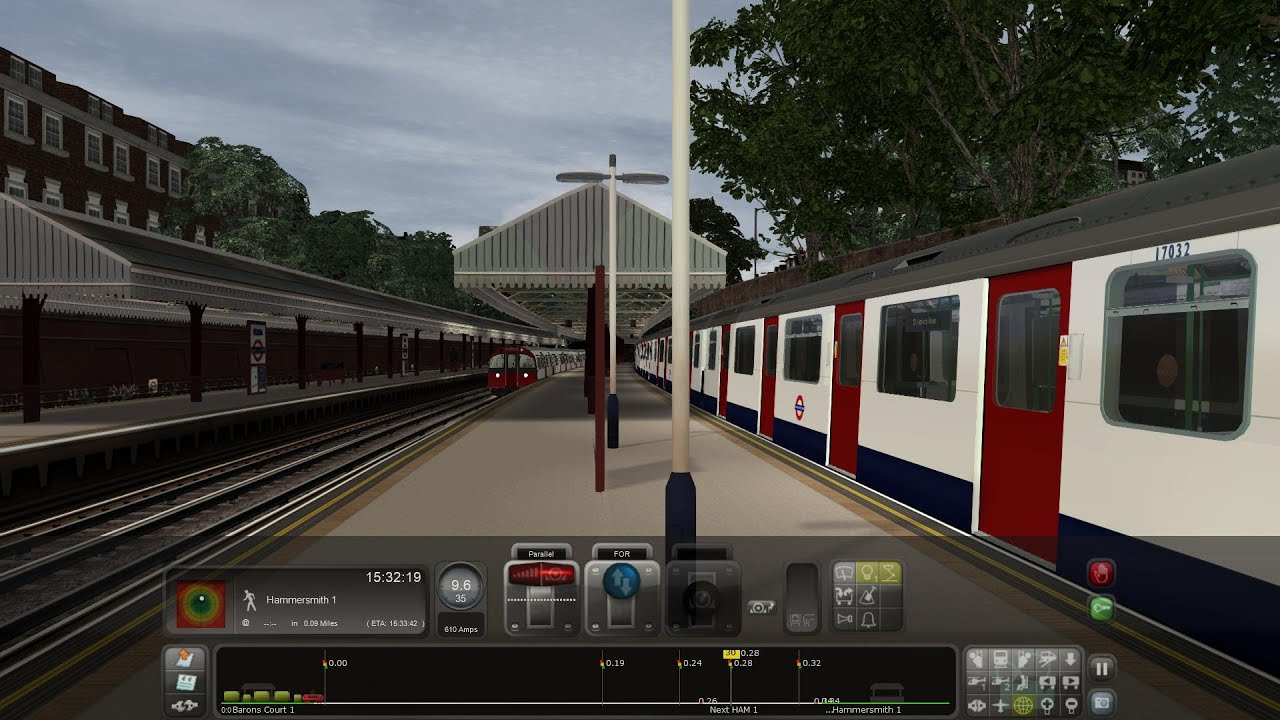 Train Simulator 2020: District Line | Final run on the D78 - YouTube
