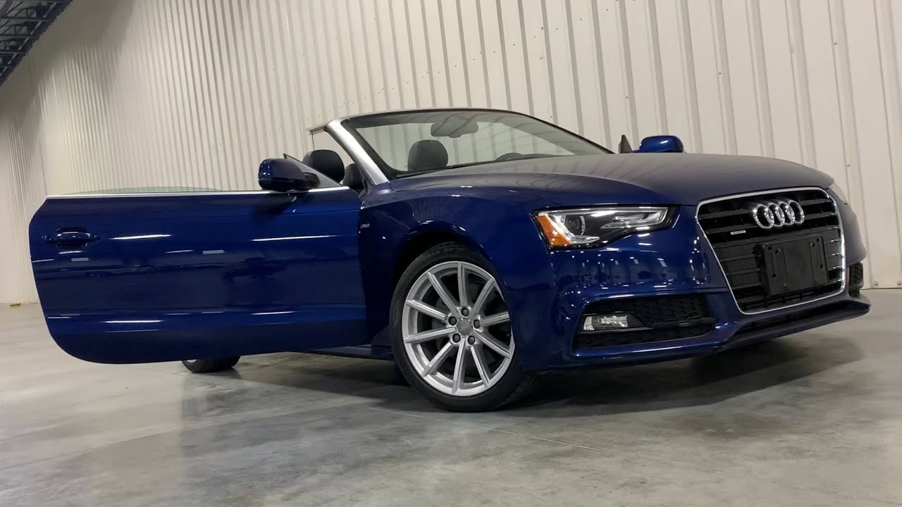 2016 Audi A5 Convertible Premium (XYZ Motors) - YouTube