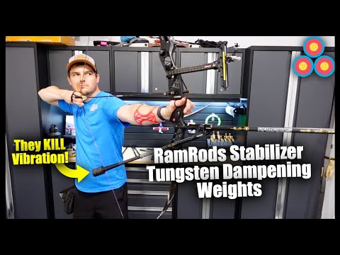 RamRods Stabilizer Tungsten Dampening Weights Review | Archery ...