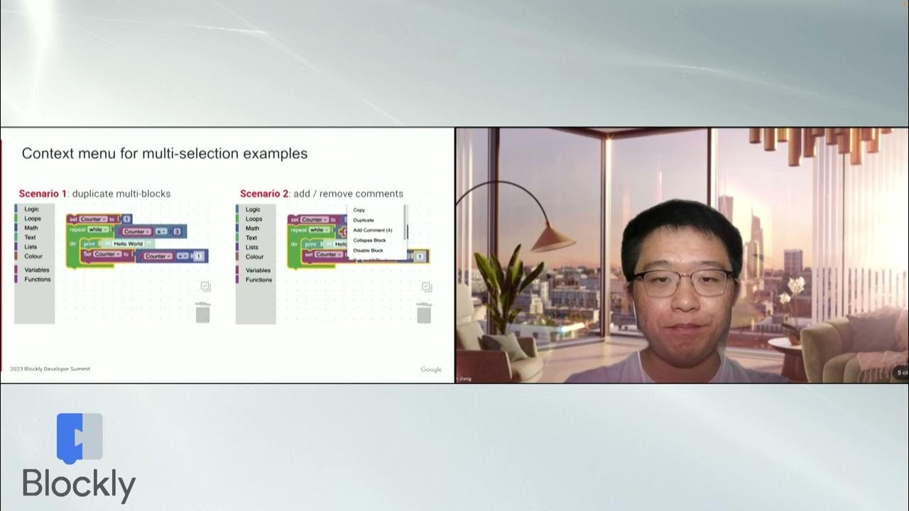 2023 Blockly Developer Summit DAY 1-10: Multi Select Plugin - YouTube