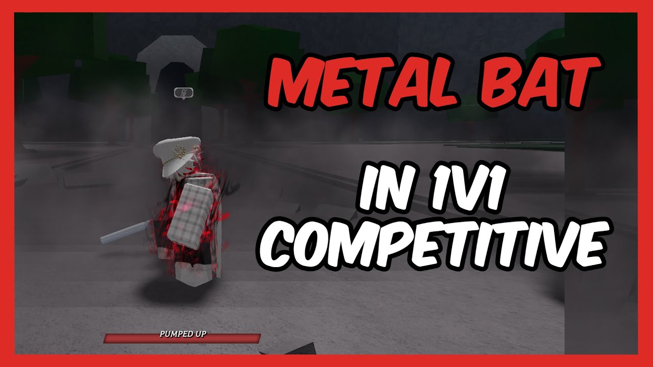 METAL BAT IS SO BROKEN IN 1V1 COMPETITIVE DUELS | Roblox The Strongest ...