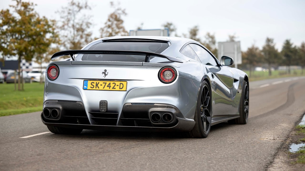 Ferrari F12 Berlinetta with Novitec Exhaust - LOUD Accelerations & Revs ...