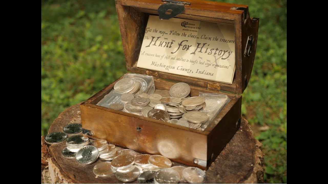 Treasure Hunt Amusement Park - The Hunt for History winners! - YouTube