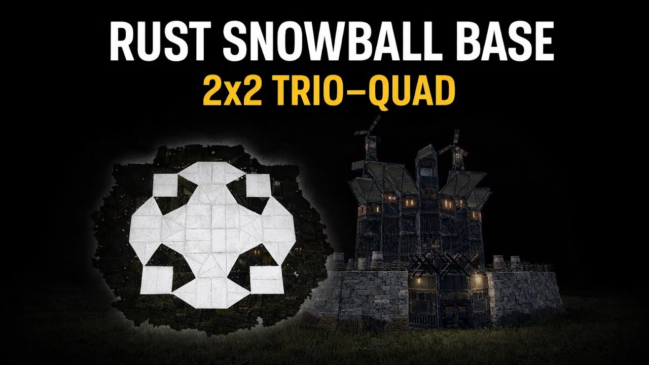 Rust snowball base|Single TC|Trio-Quad|Peeks| - YouTube