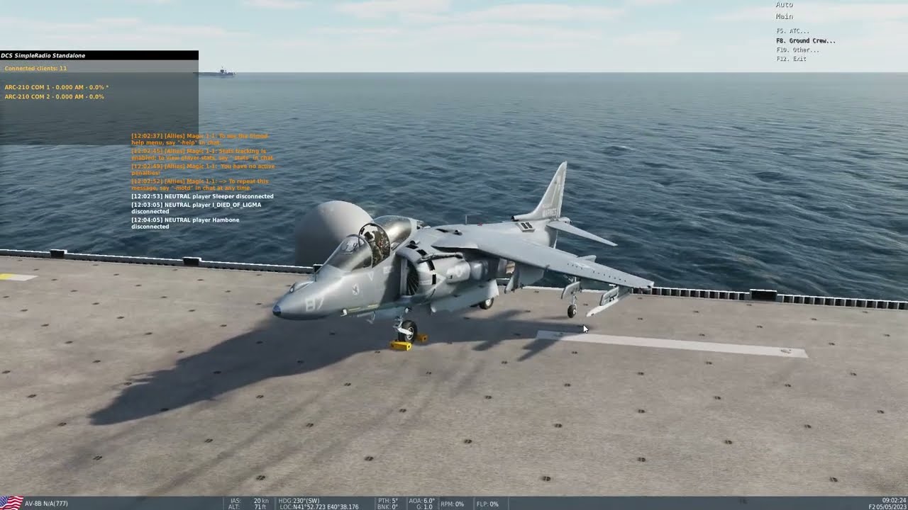 DCS AV-8B Harrier II, Maverick and High Drag Bomb Strike, Full PvE ...