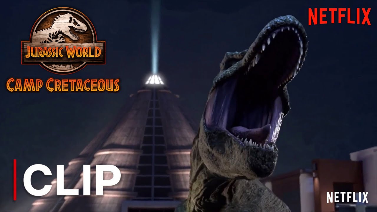 Rexy Roars | JURASSIC WORLD CAMP CRETACEOUS | NETFLIX - YouTube