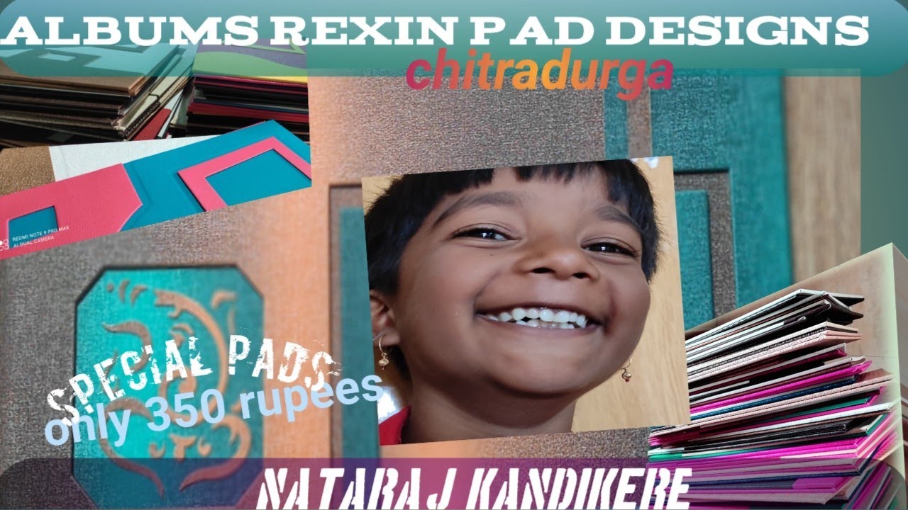 Album Rexin pad design s in kannada !! Special pads !! ನಟರಾಜ್ kandikere ...