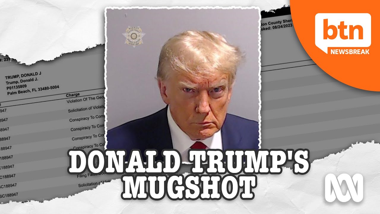 Donald Trump Makes History With His Mugshot - YouTube