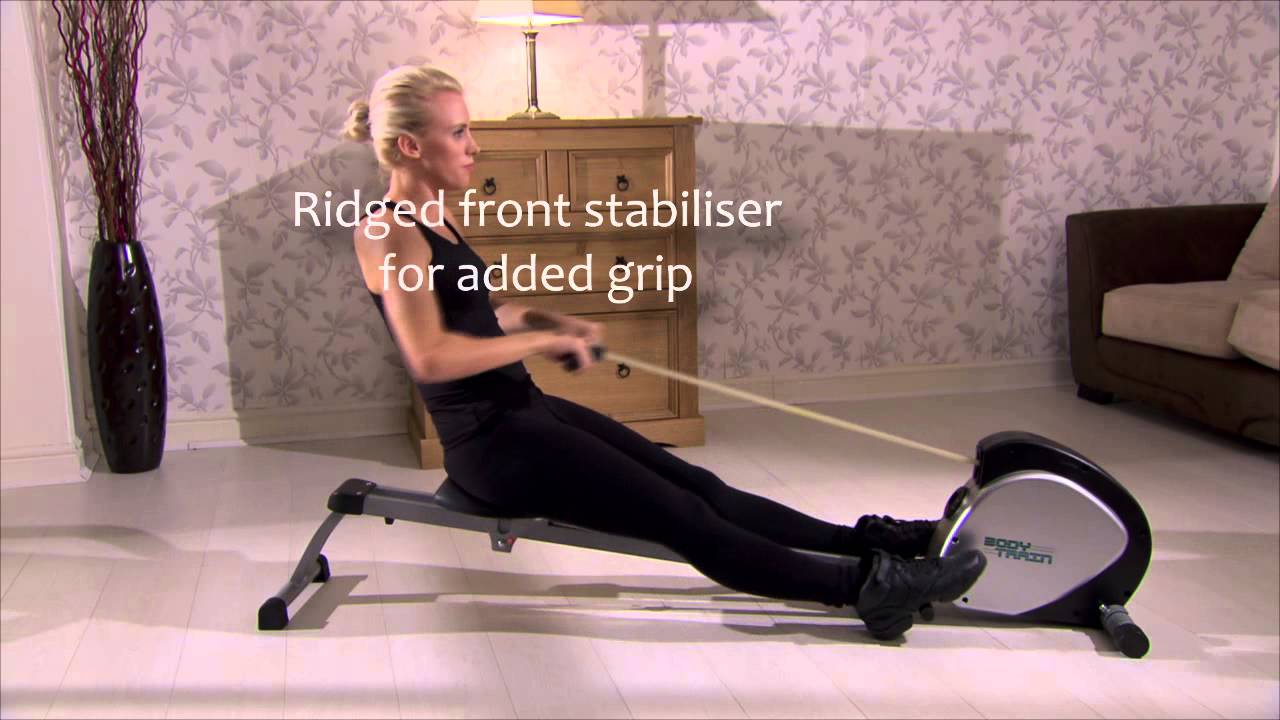 UKSportImports.com - BodyTrain R800 Rowing Machine - YouTube