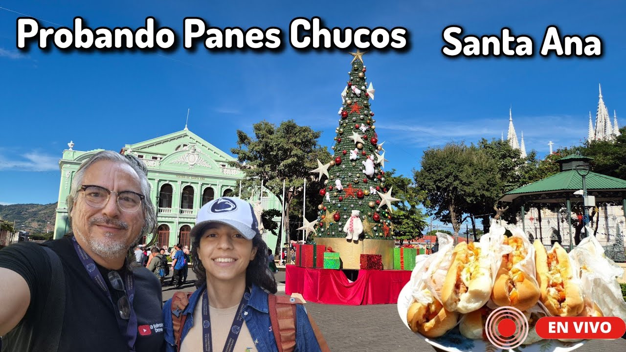 En vivo mi primera vez comiendo panes CHUCOS en Santa Ana #elsalvador ...