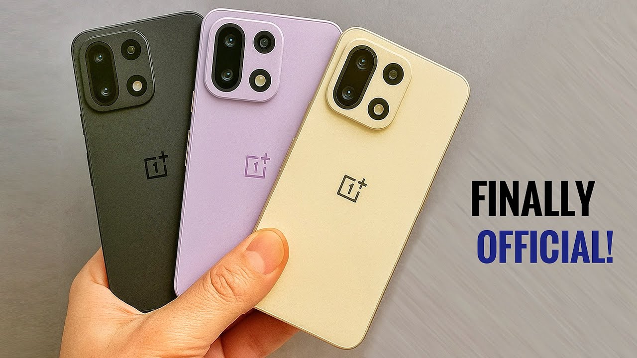 OnePlus 15 - New Colours Confirmed! - YouTube