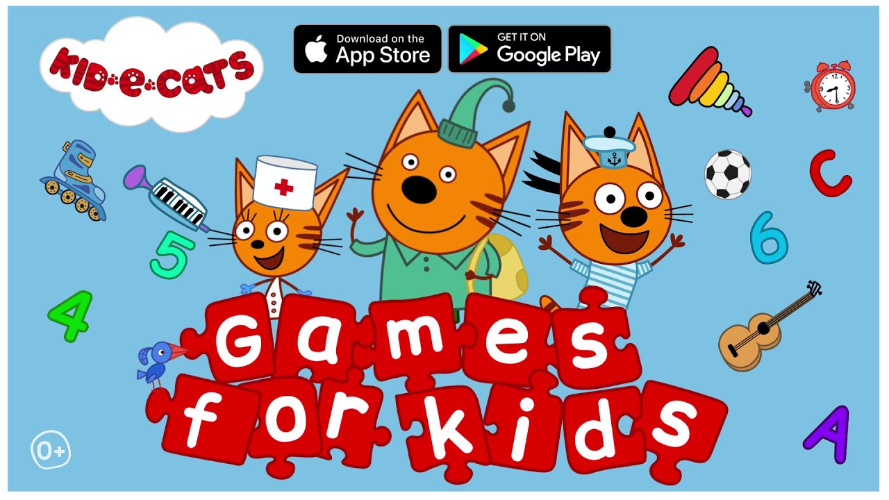 Kid-E-Cats Games for Kids 2022 Best app for education and entertainment ...