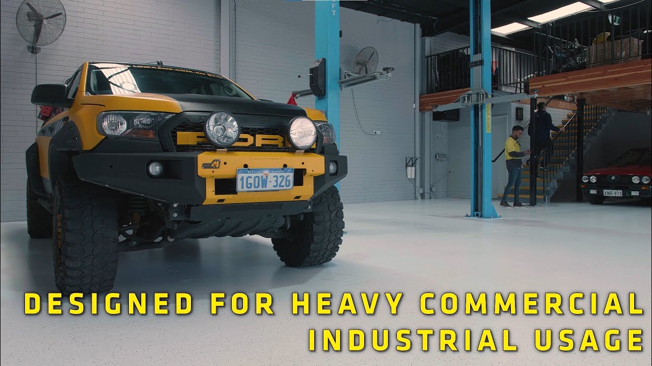 LINE-X Flooring Systems Perth - YouTube