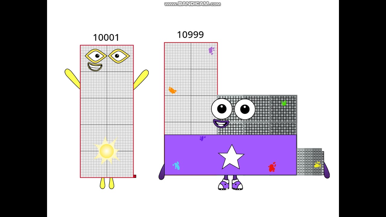 Numberblock 10001 - 10999 (Coming Soon!!!) - YouTube