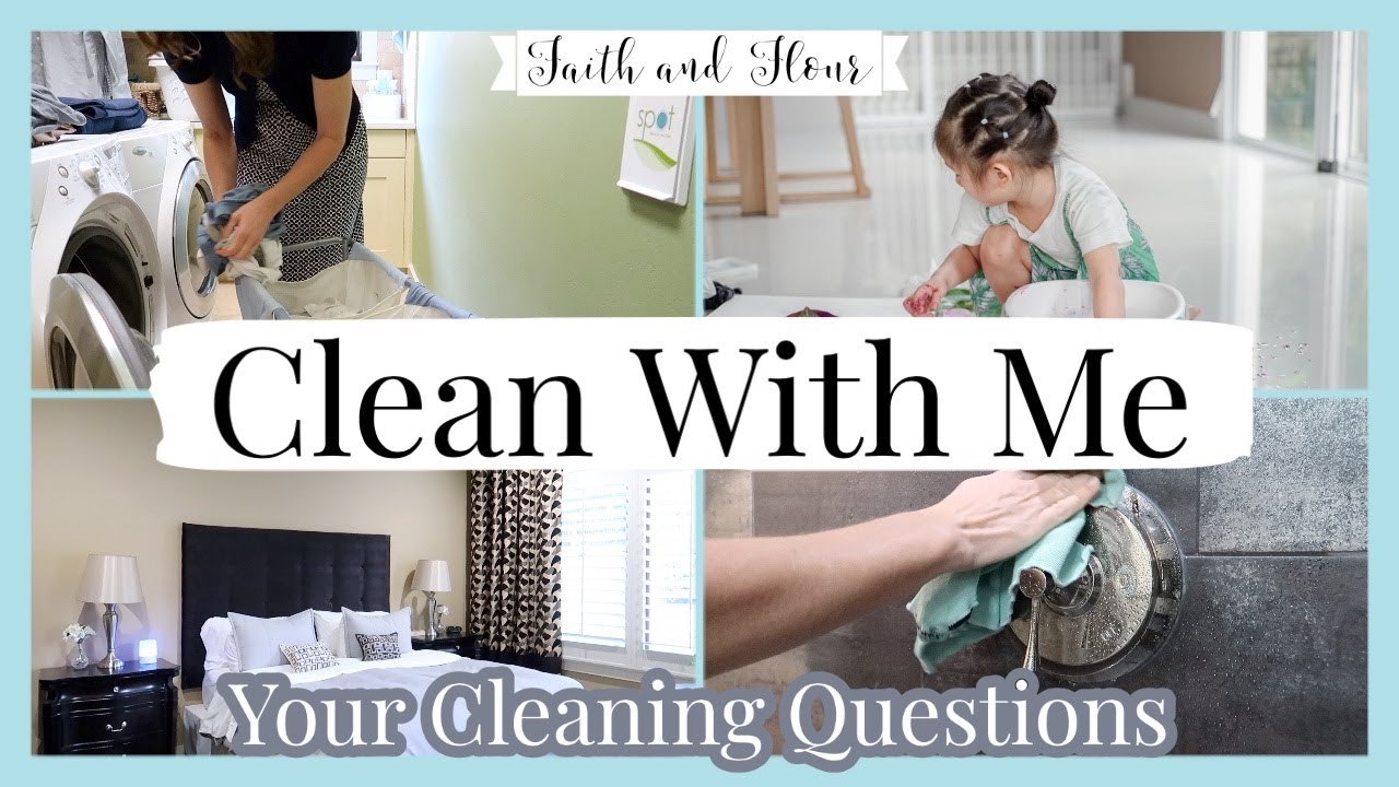 Clean With Me | Zone Cleaning * Microfiber * Laundry * Cleaning With ...