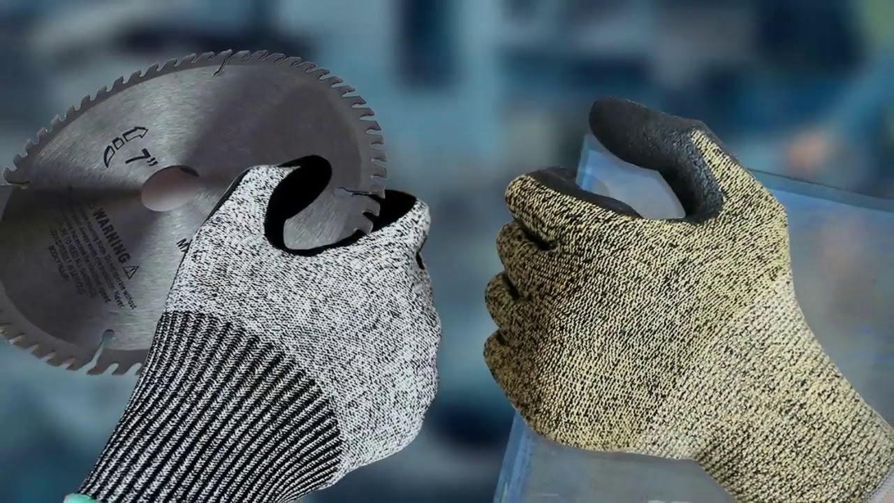 Safety Work Gloves Factory, Hand Protection Manufacturer - YouTube