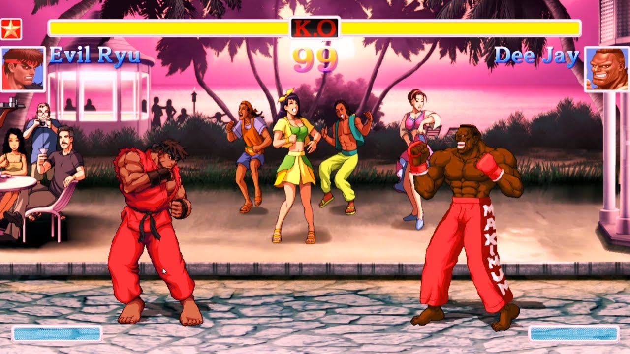 Evil Ryu vs Dee Jay (Hardest) Ultra Street Fighter 2: The Final Challengers. - YouTube