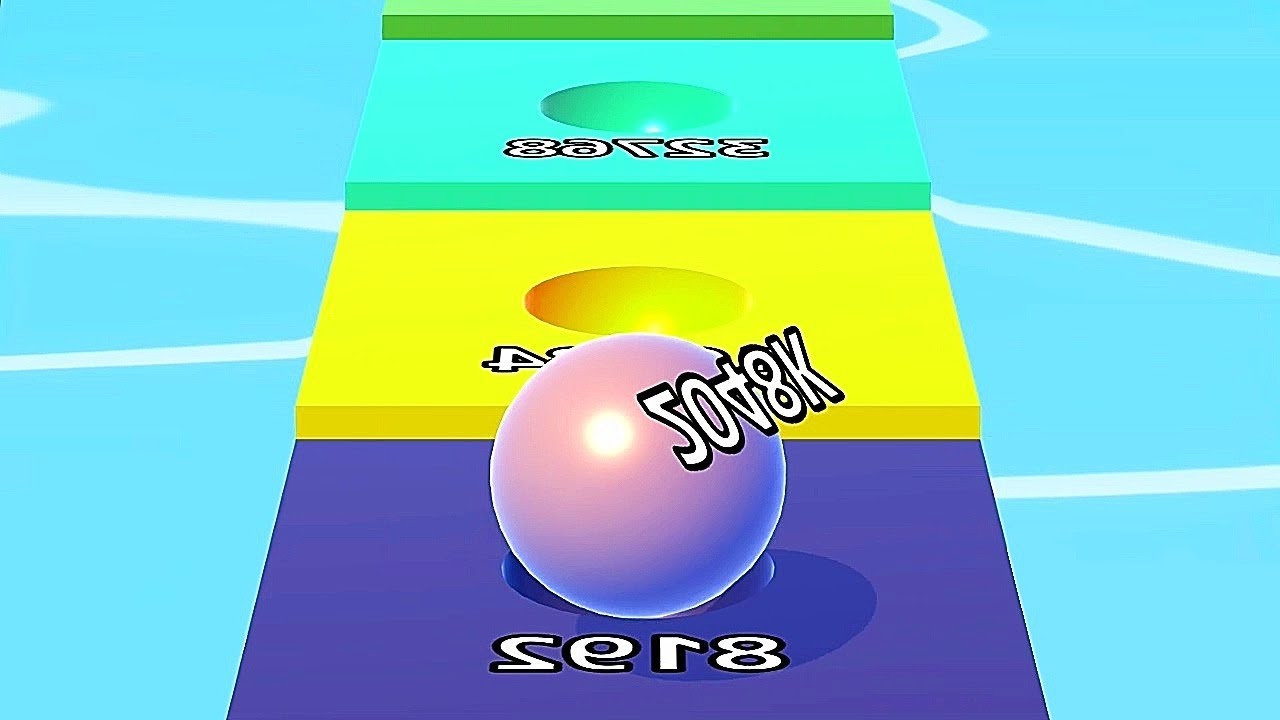 Ball Run Infinity Number Up To (128M, 256M, 512M, 1024M) ! All Levels ...