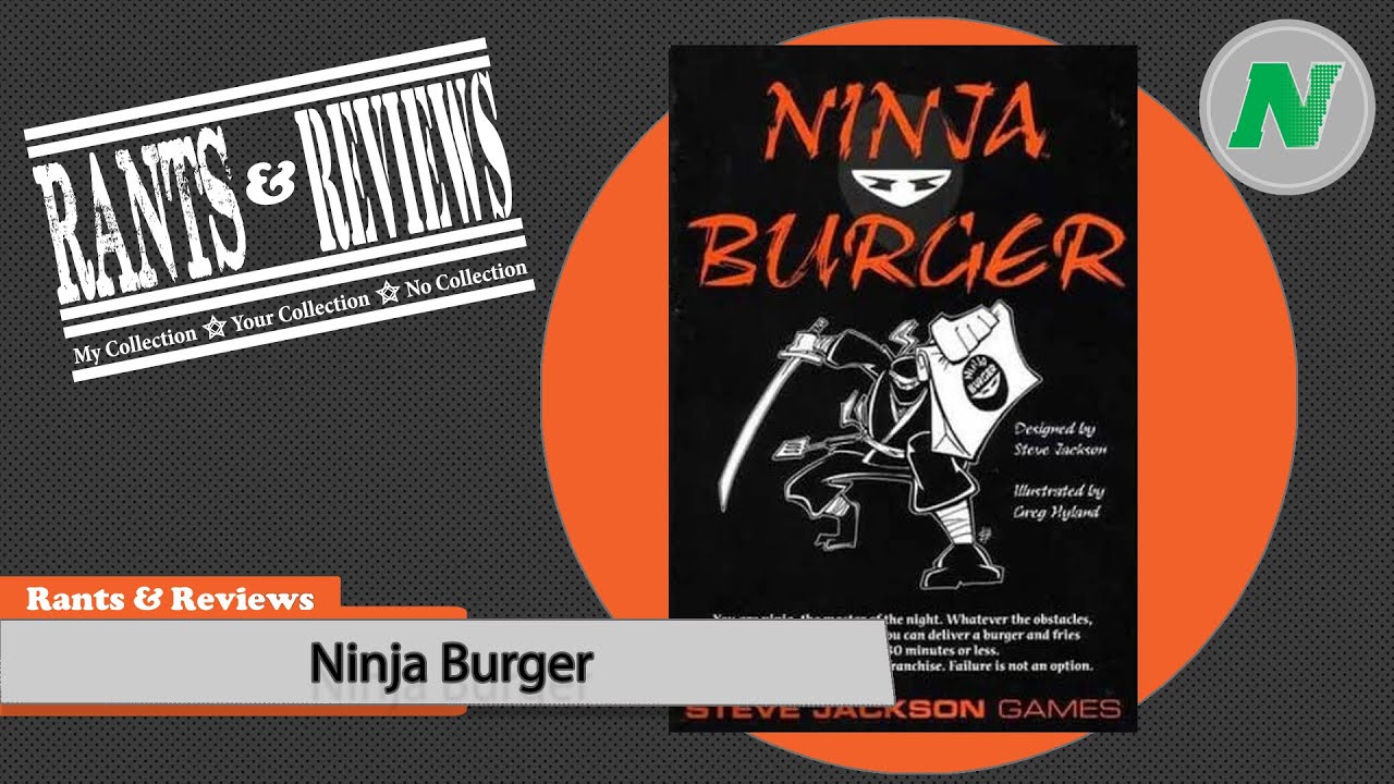 Rants And Reviews: Ninja Burger - YouTube