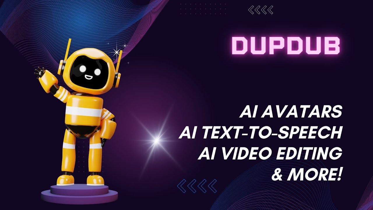 DupDub - AI Tool For Content Creation - AI Avatar, Text-To-Speech, Video Editing & More - YouTube