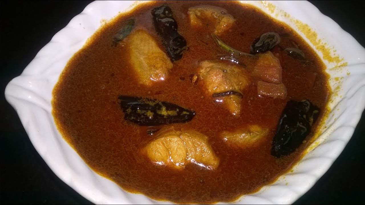 Shark Curry With Roasted coconut...(Kerala Style HD) - YouTube