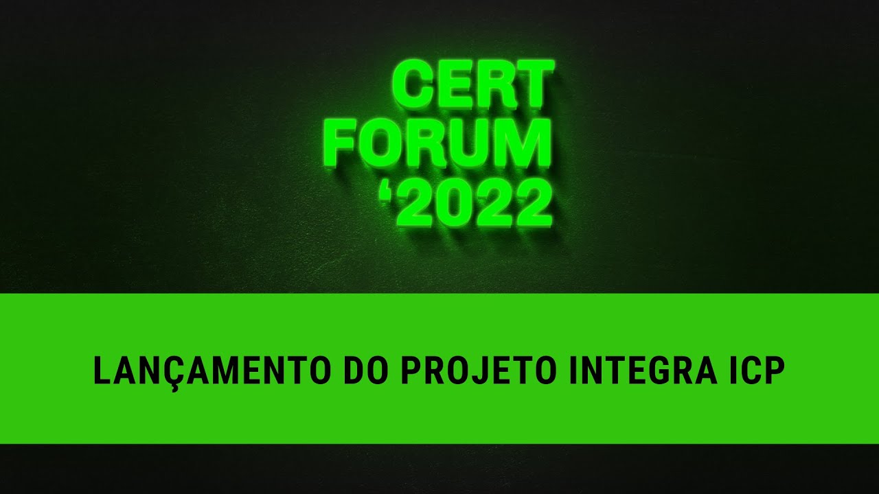 Lançamento do Projeto Integra ICP - YouTube