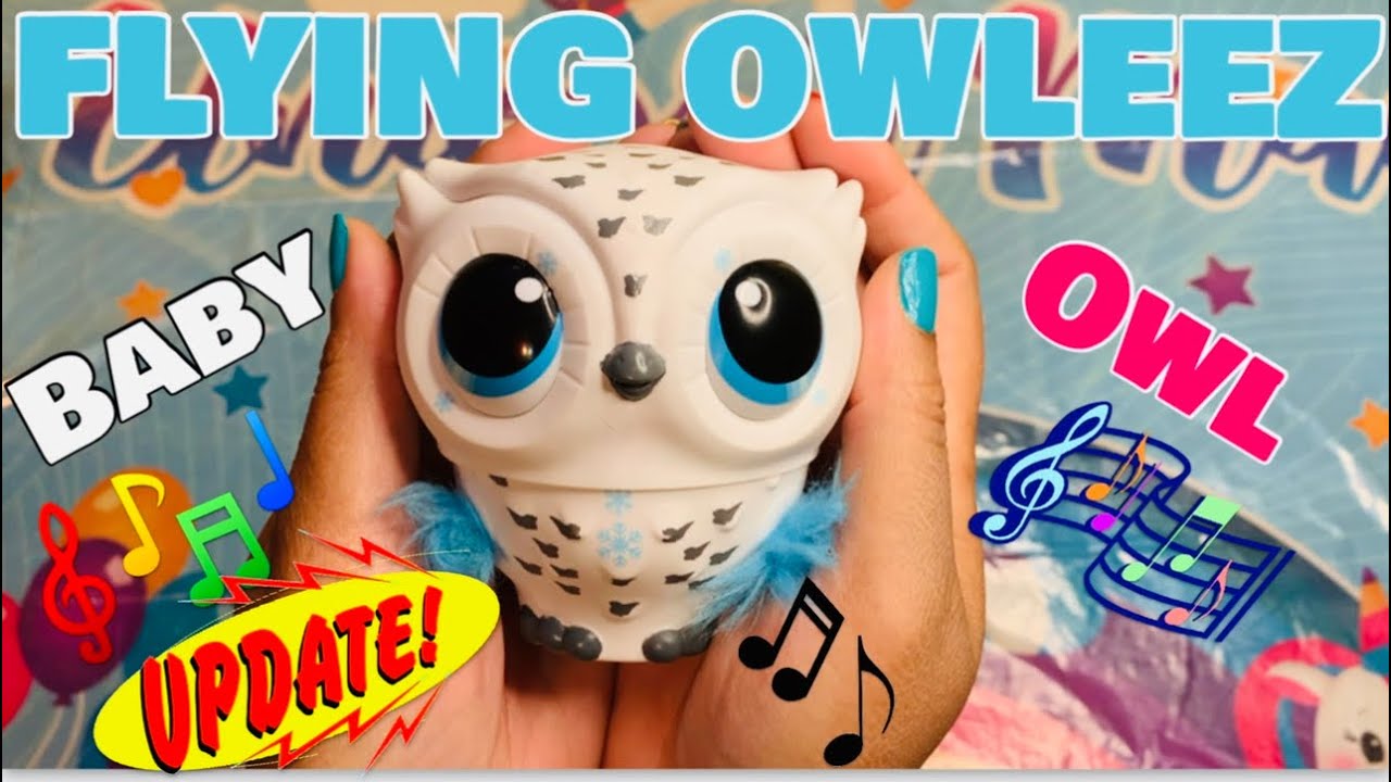 OWLEEZ FLYING BABY OWL INTERACTIVE TOY | UNBOXING AND TOY REVIEW - CT ...