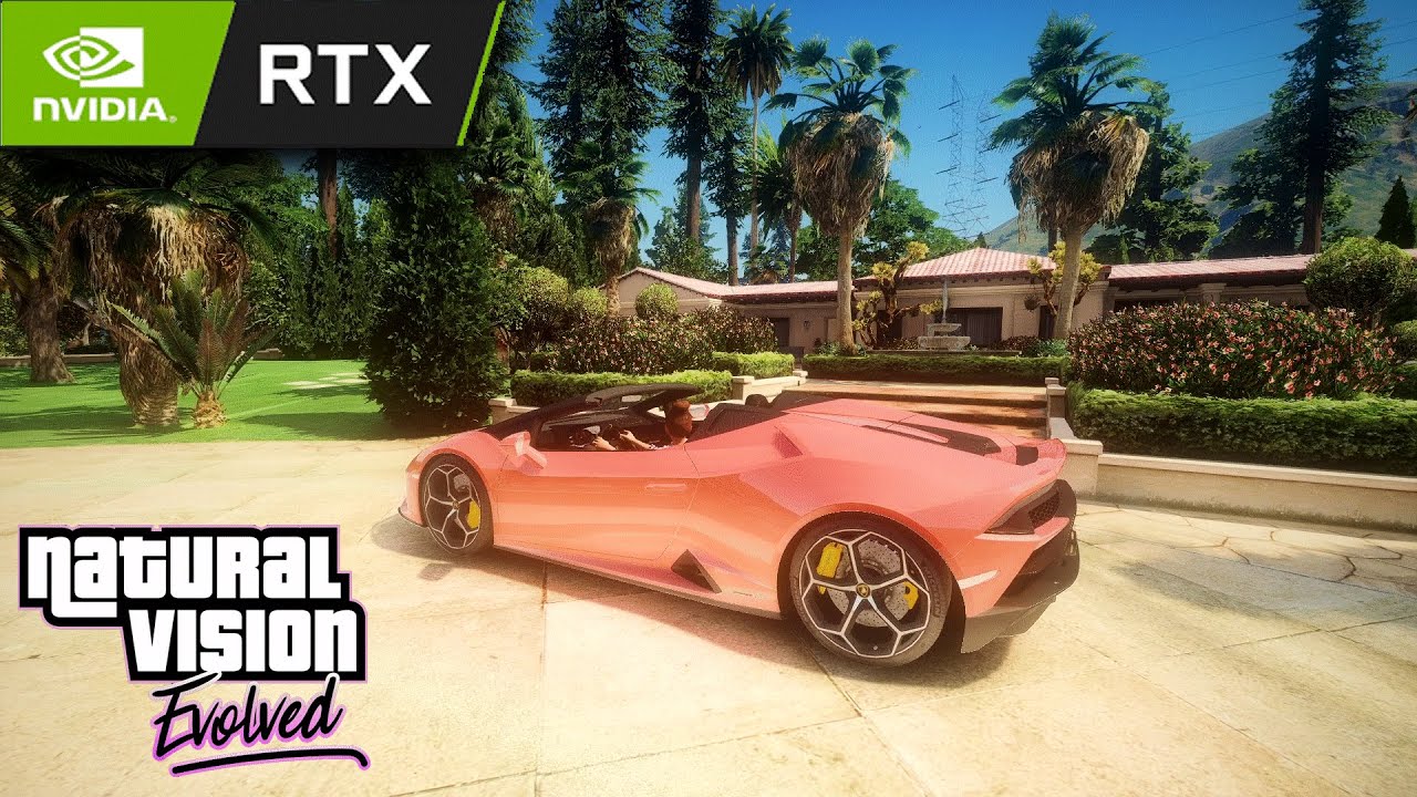 GTA V Remastered | NVE | RAY TRACING | VEGETATION | RESHADE | 4K 60FPS ...