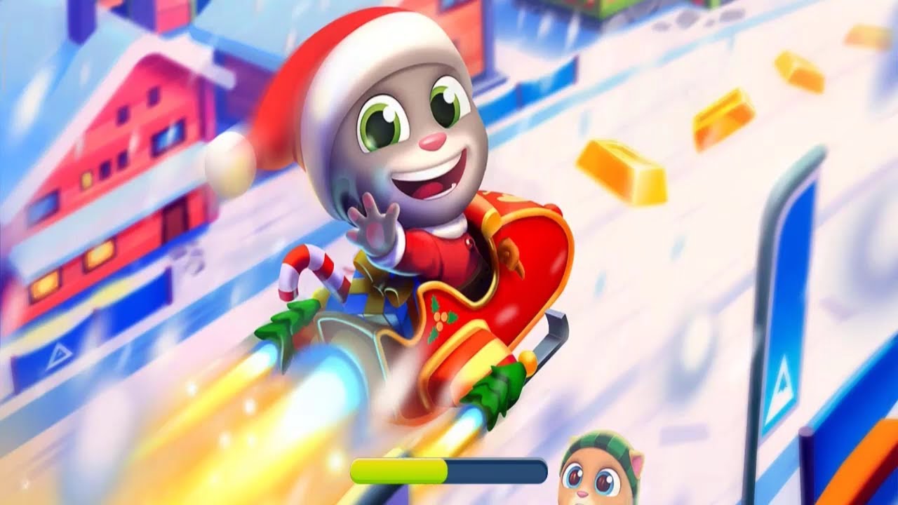 Talking Tom Winter Holidays Frosty Tom - YouTube
