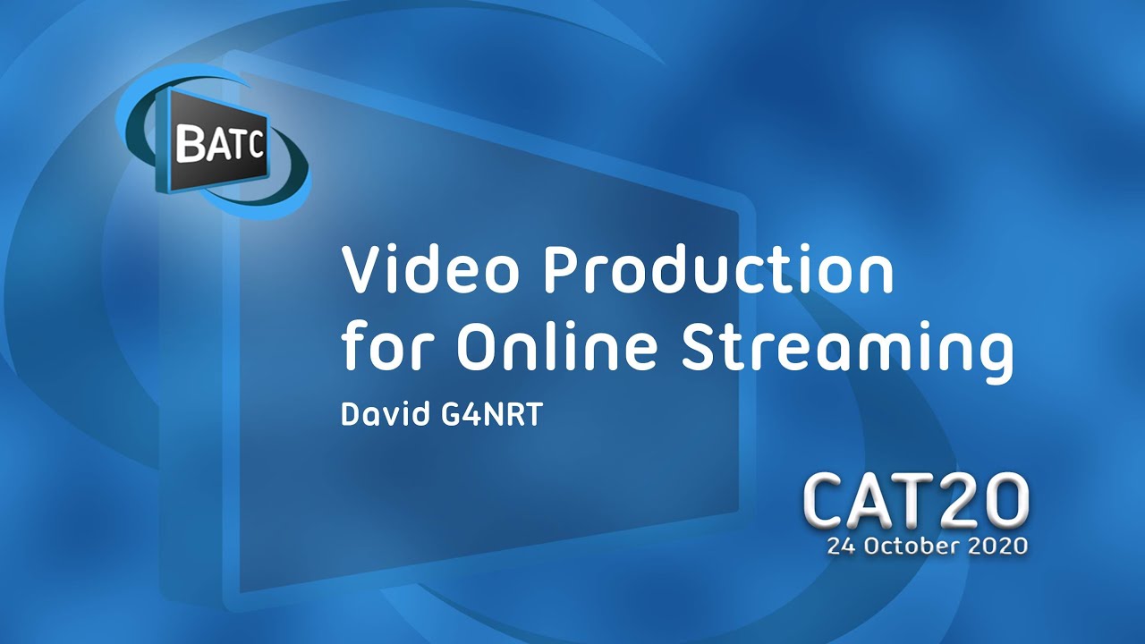 CAT20 Video production - YouTube