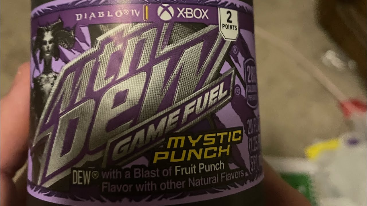 Diablo 4 mtn dew game fuel mystic punch flavor - YouTube