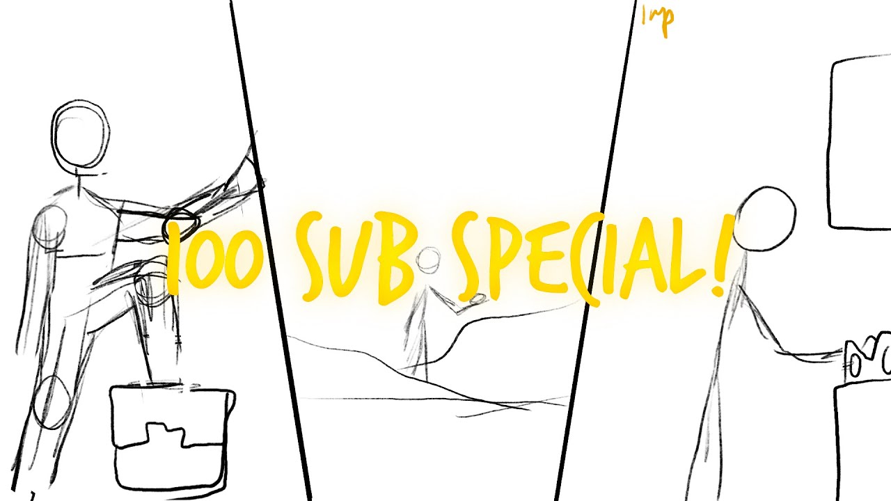 100 Subs! Crazy… Also, how do we feel about speedpaints? - YouTube