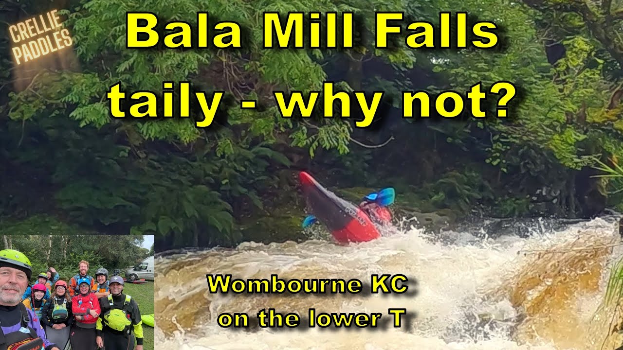 Fun on the lower Tryweryn - YouTube