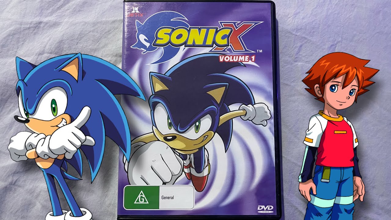 Let’s Unbox! - Sonic X Volume 1 (2005) DVD - YouTube