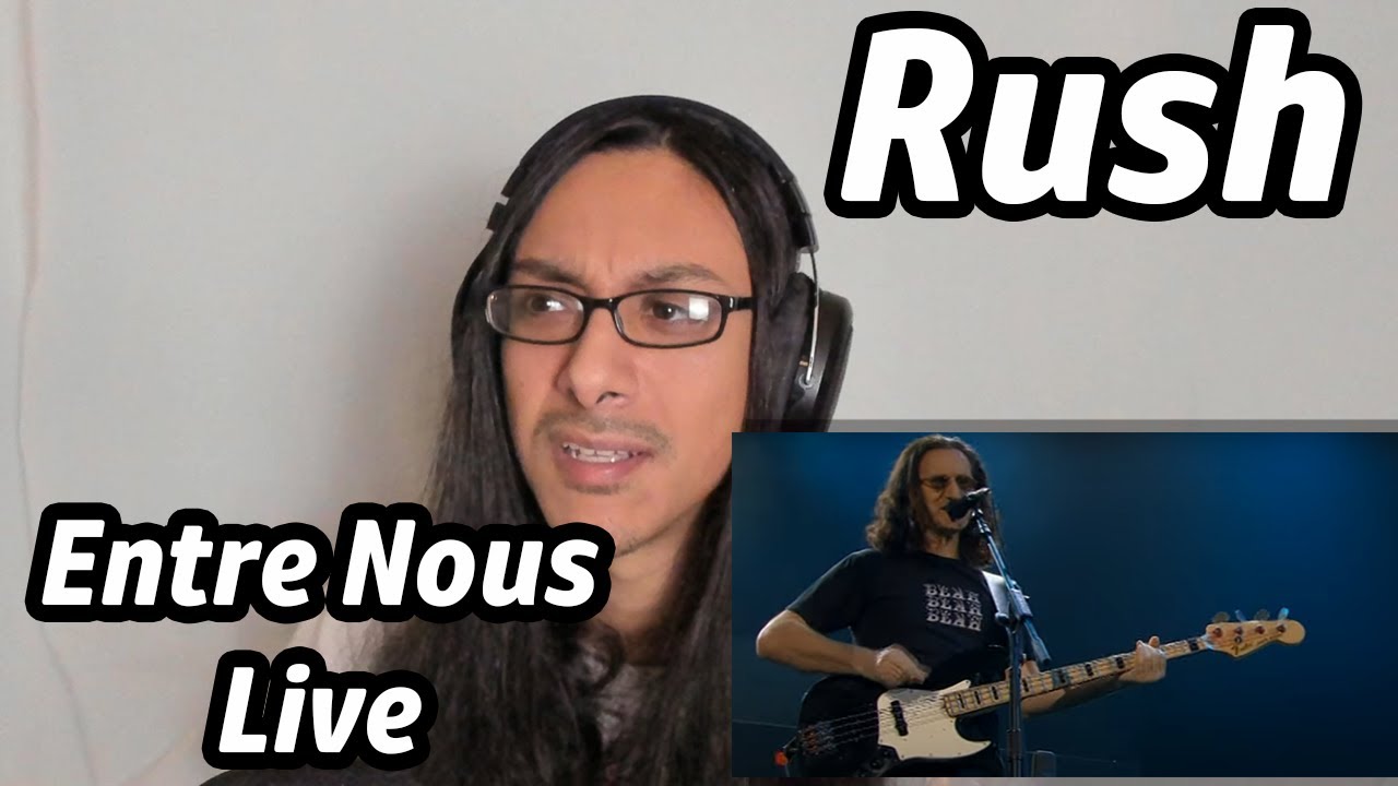 Rush Entre Nous Live Snakes & Arrows Tour Reaction! Musician first Time ...
