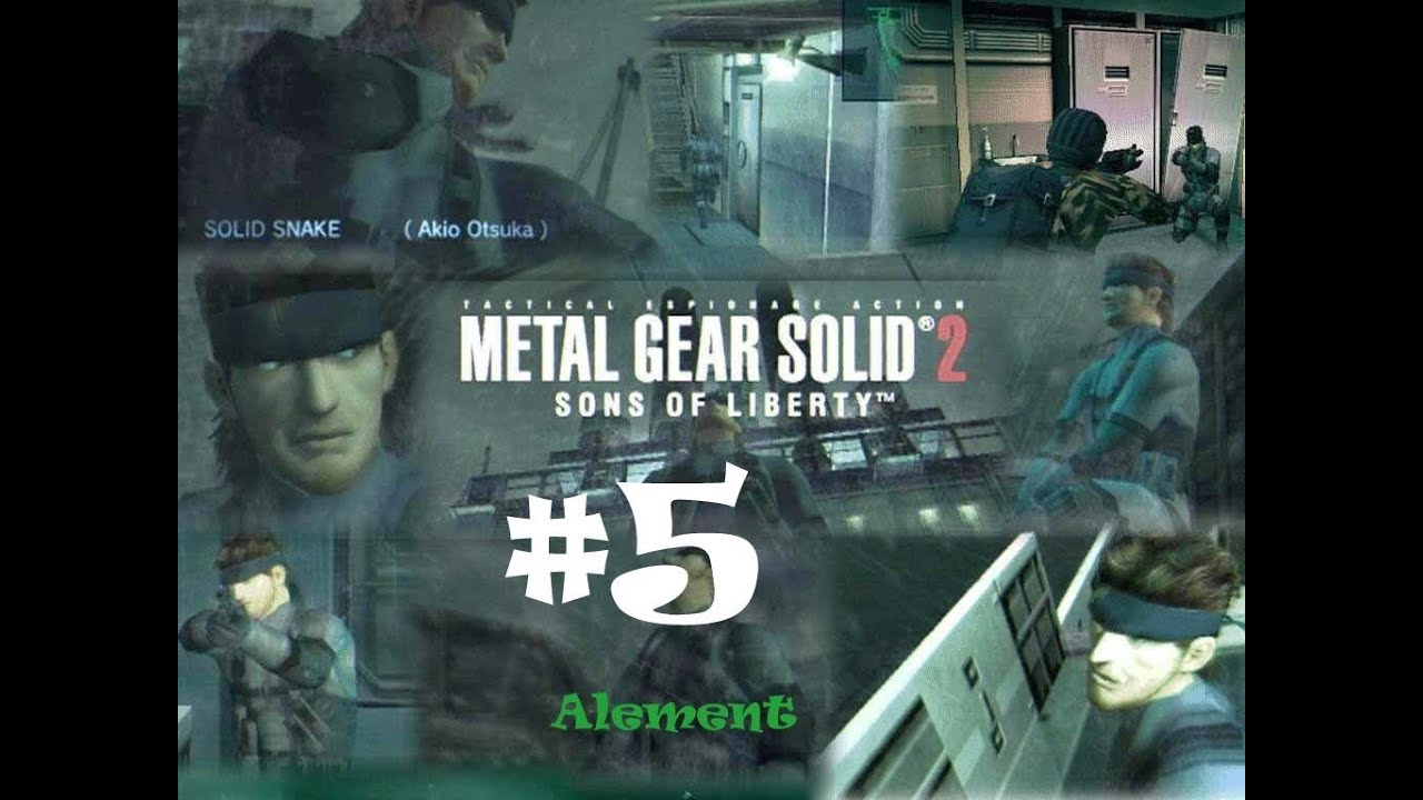 Metal Gear Solid 2 walkthrough part 5 - Fortune - YouTube