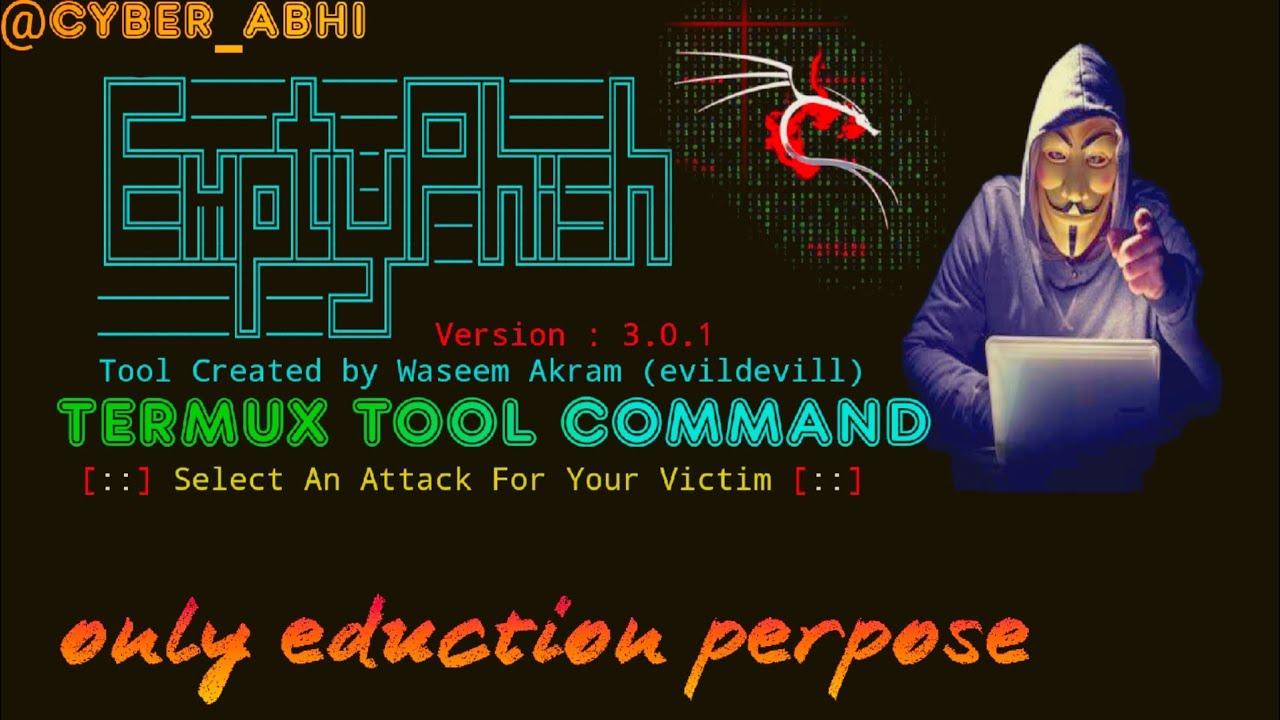 69 fishing tool this video is make for edution perpose (termux tool) command @5yber_abhi - YouTube